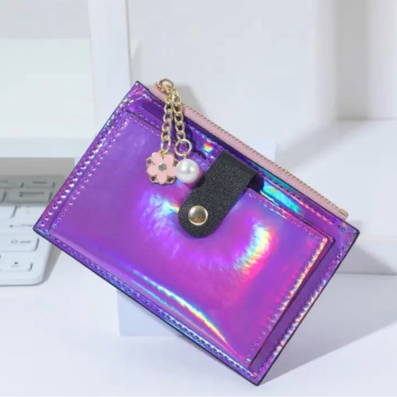 Bags | Violet Charm Wallet | Poshmark
